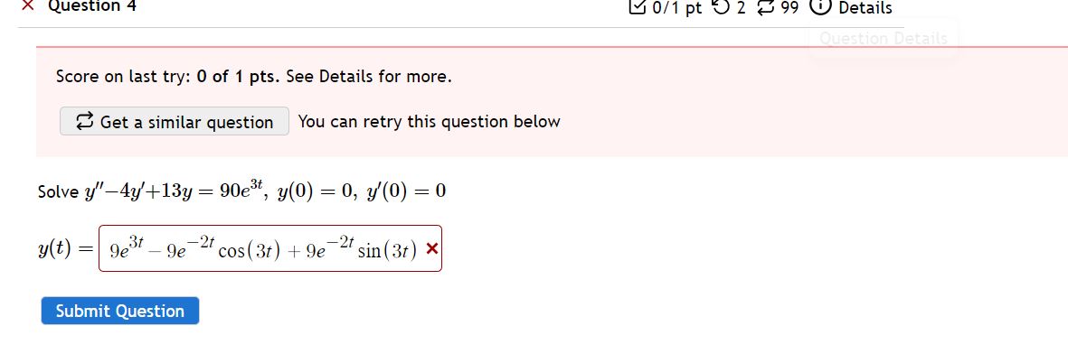 Solved Question 4score On Last Try 0 ﻿of 1 ﻿pts ﻿see