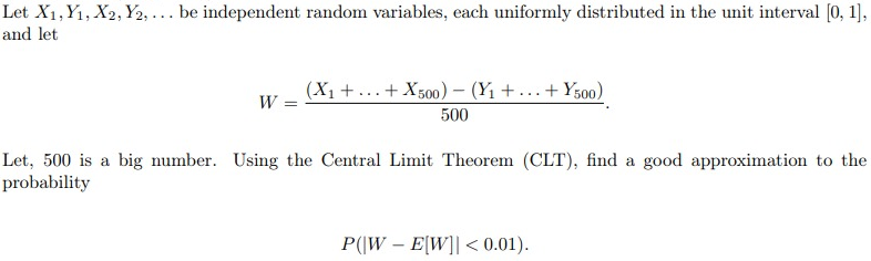 Solved Let X1 Y1 X2 Y2 Be Independent Random