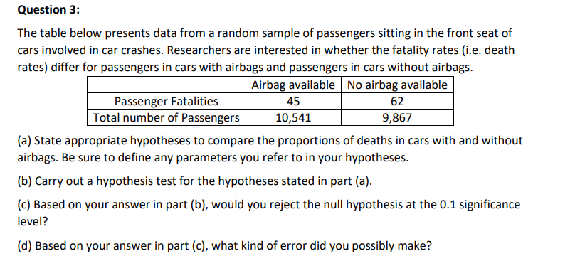 Solved The table below presents data from a random sample of | Chegg.com