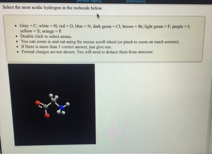Solved References Select the most acidic hydrogen in the | Chegg.com Solved References Select the most acidic hydrogen in the | Chegg.com