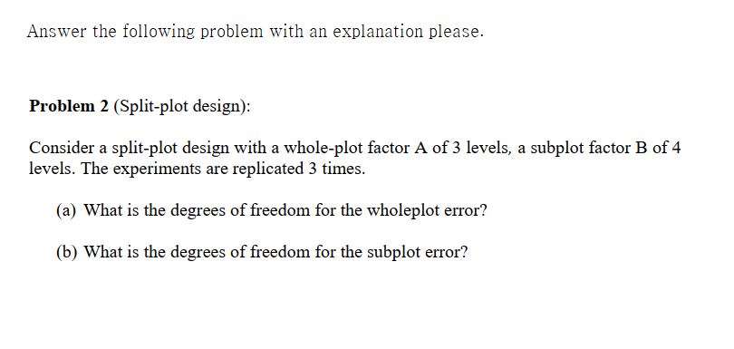 Solved Answer the following problem with an explanation | Chegg.com