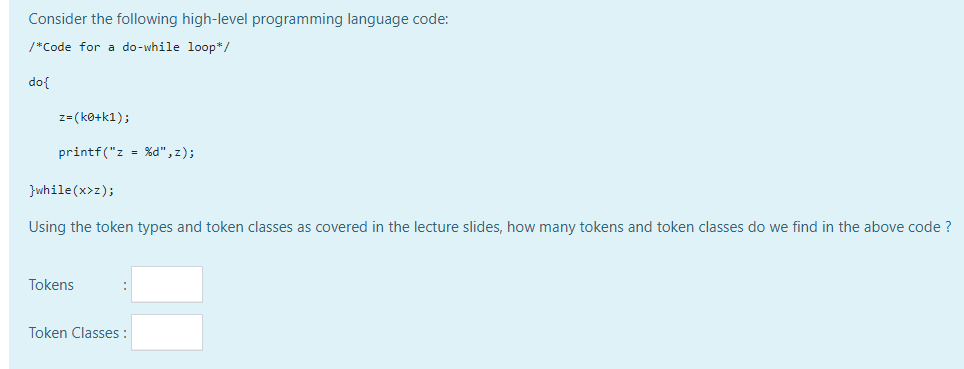 Solved Consider the following high-level programming | Chegg.com