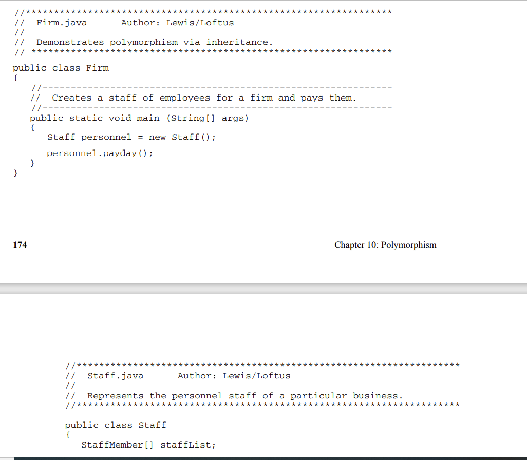 Solved Commissionjava Staff Member.java Hourly.jave Outline | Chegg.com