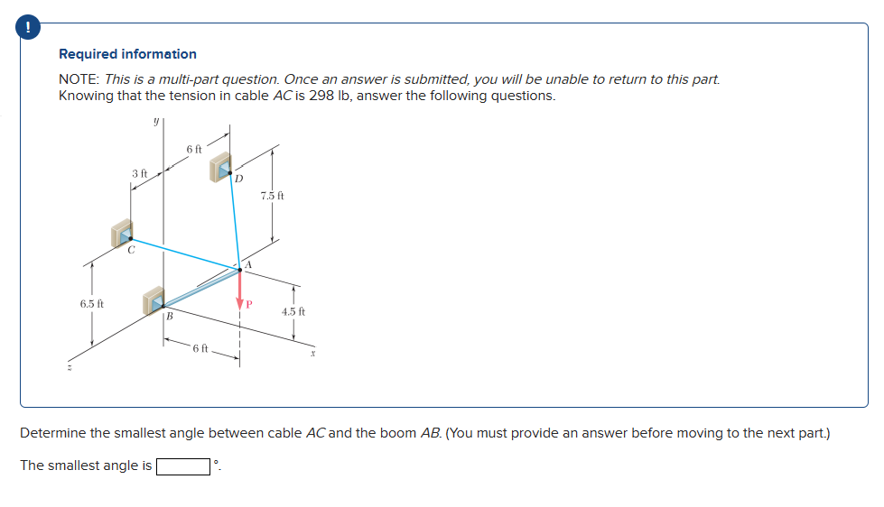 Solved Required information NOTE: This is a multi-part | Chegg.com