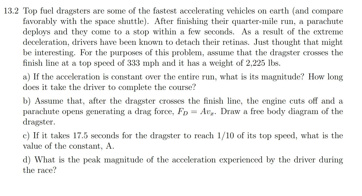 Solved I am struggling to understand how to apply dynamics | Chegg.com