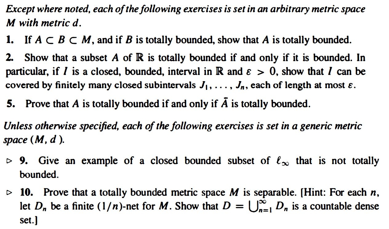 Solved Except where noted, each of the following exercises | Chegg.com