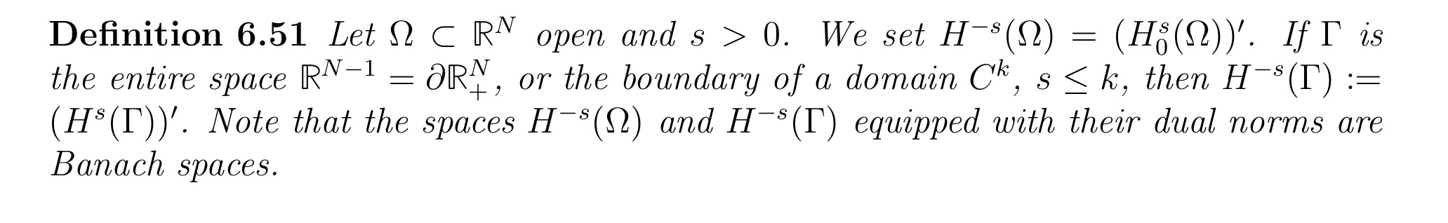 Solved Sobolev Spaces un ir (6.3) The definition of W?P(2) | Chegg.com