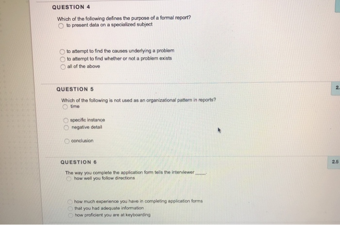 Solved QUESTION 1 The résumé format allows the applicant to | Chegg.com
