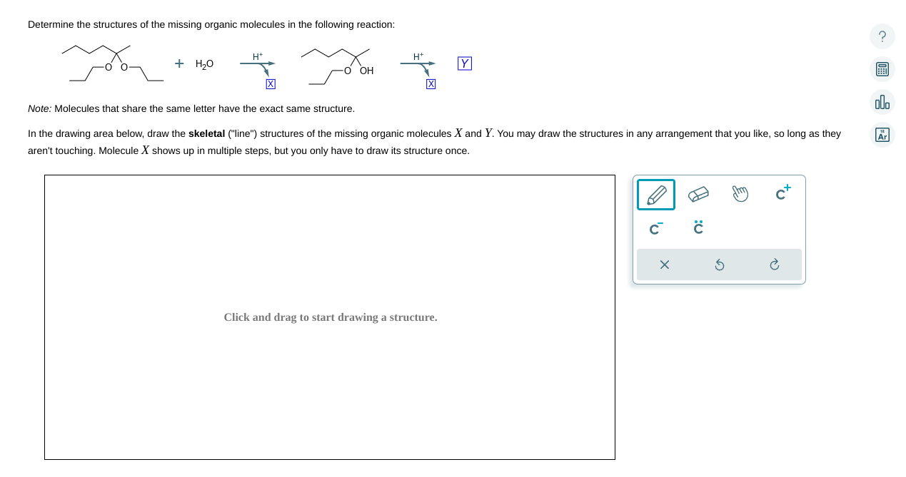 Solved Determine the structures of the missing organic | Chegg.com