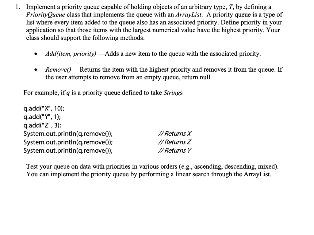solved-1-implement-a-priority-queue-capable-of-holding-chegg