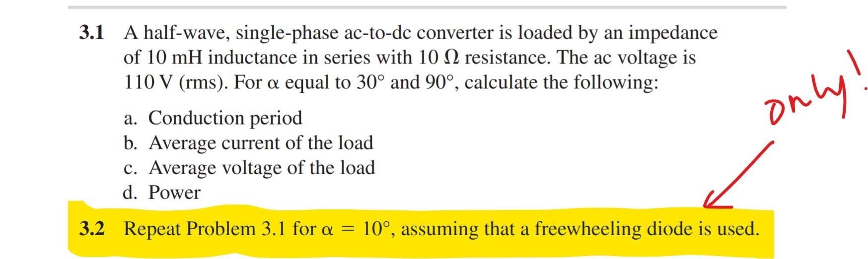Solved 3.2 Repeat Problem 3.1 for a 5 10°, assuming that a | Chegg.com