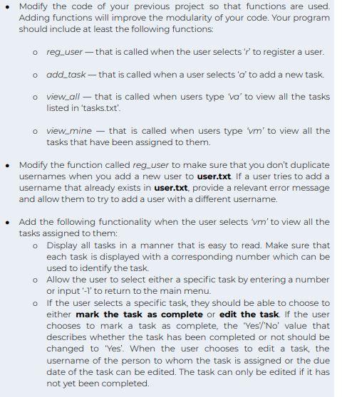 Solved Please kindly help modify my code and use functions | Chegg.com