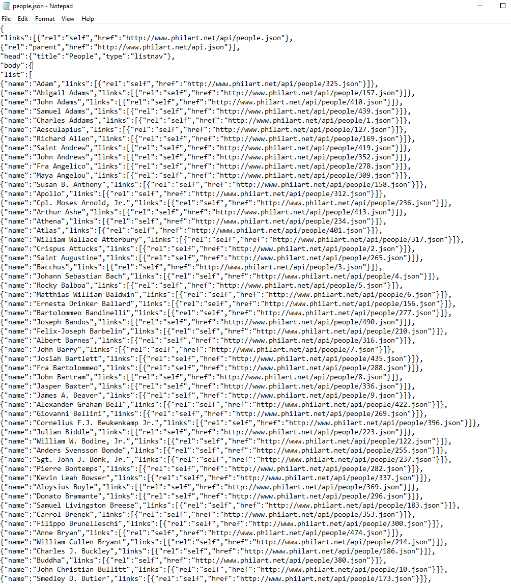 Solved In the lesson, we investigate making an AJAX request | Chegg.com