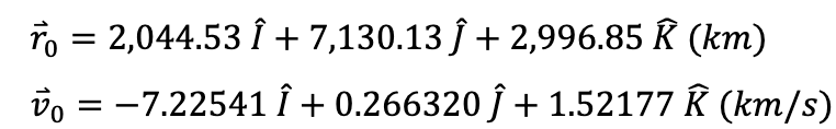Orbital Mechanics We are given a spacecraft in orbit | Chegg.com