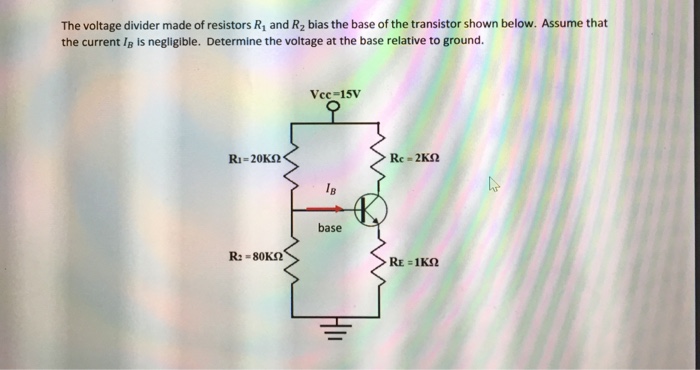 Solved The voltage divider made of resistors R_1, and R_2 | Chegg.com