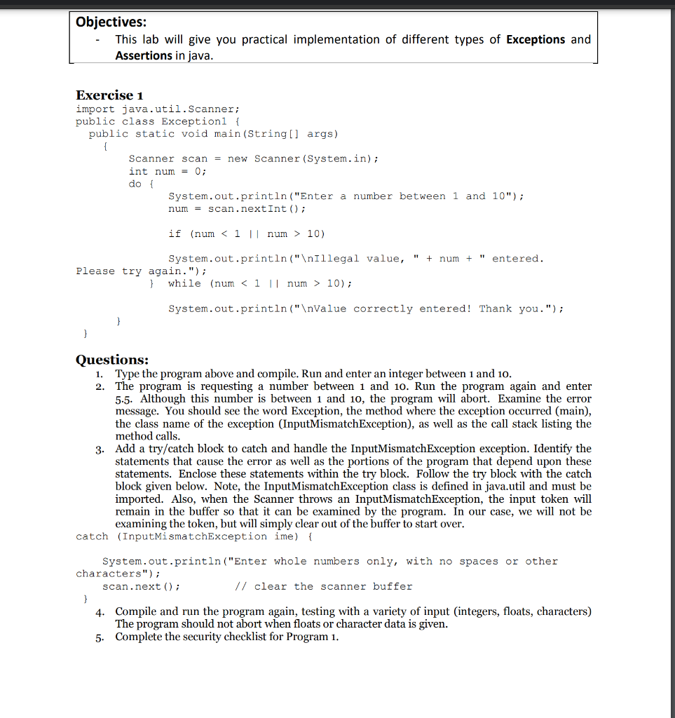 Solved Objectives: This lab will give you practical | Chegg.com