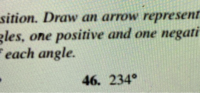 Solved CONCEPT CHECK Sketch each angle in standard position. | Chegg.com
