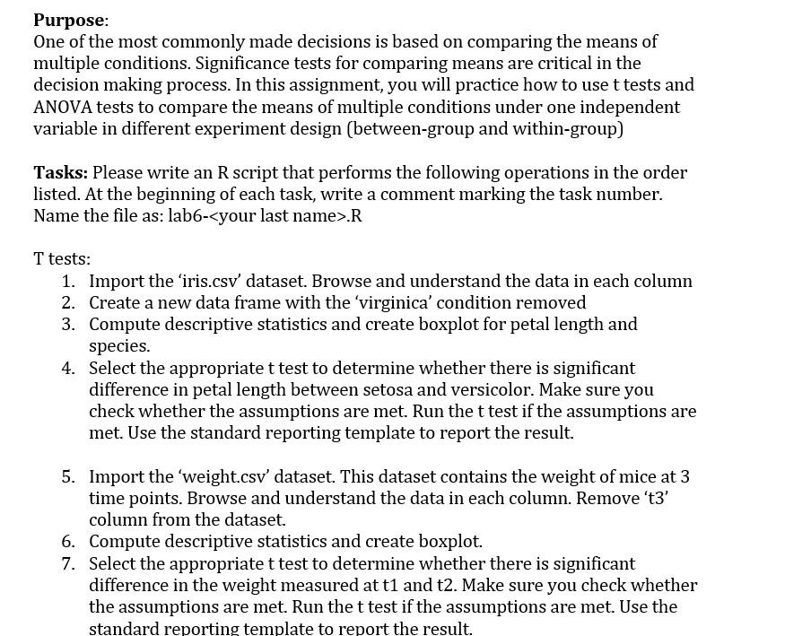 Solved One of the most commonly made decisions is based on | Chegg.com