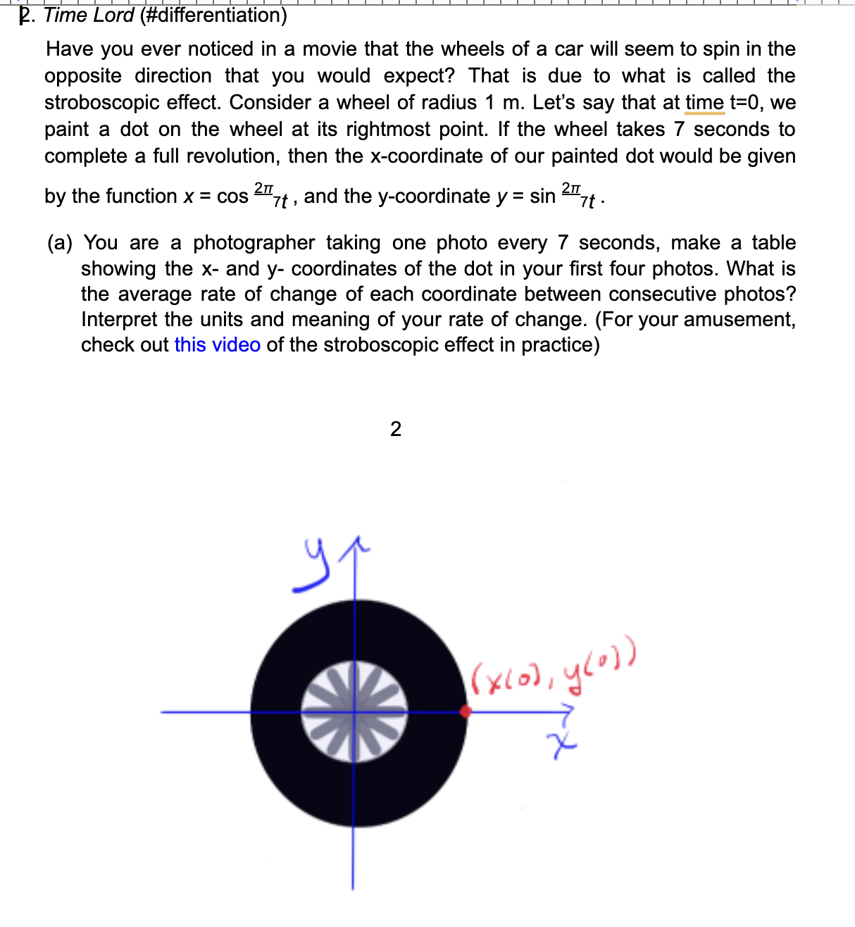 Solved Figure 1: Tire with intial position of the painted | Chegg.com