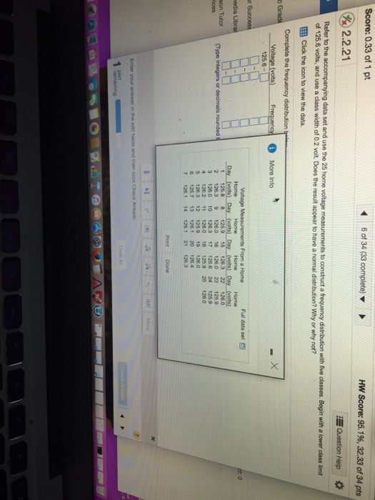 Solved Refer to the accompanying data set and use the 25 | Chegg.com