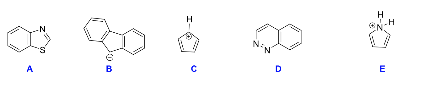 Solved In the following list, indicate if these rings are | Chegg.com