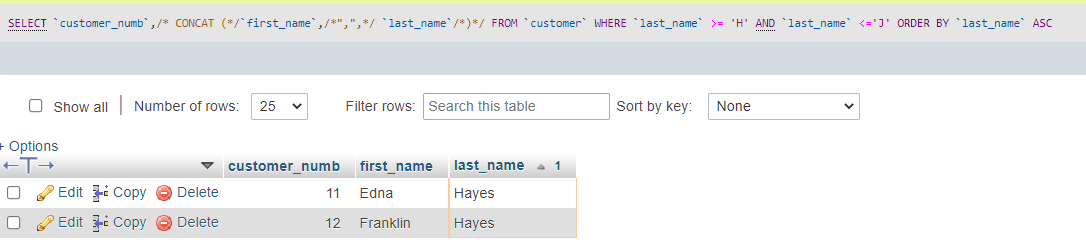 Solved I have an issue with this SQL code that I need to | Chegg.com