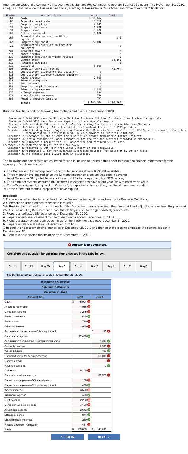 Solved I'm not sure why the number in the section, REQ 3, | Chegg.com