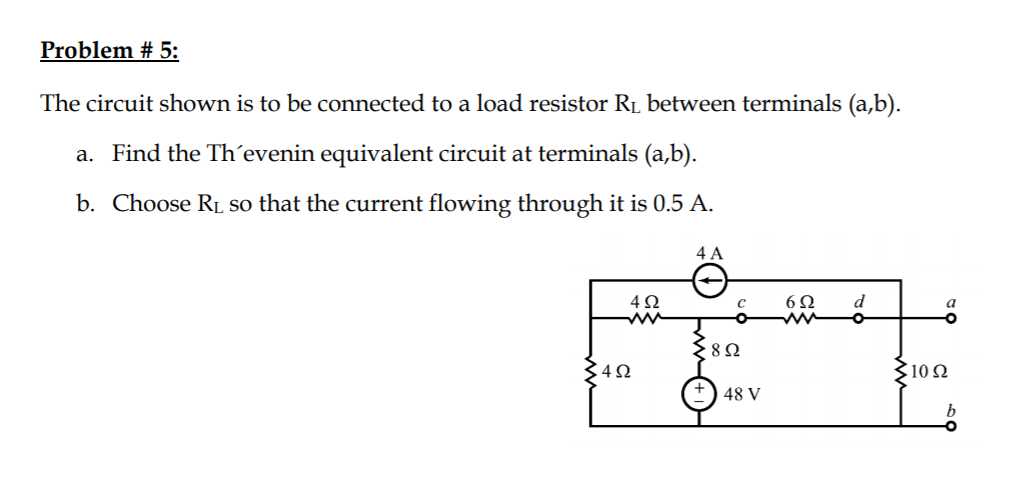 Solved Problem # 1: For the series circuit shown in Figure, | Chegg.com