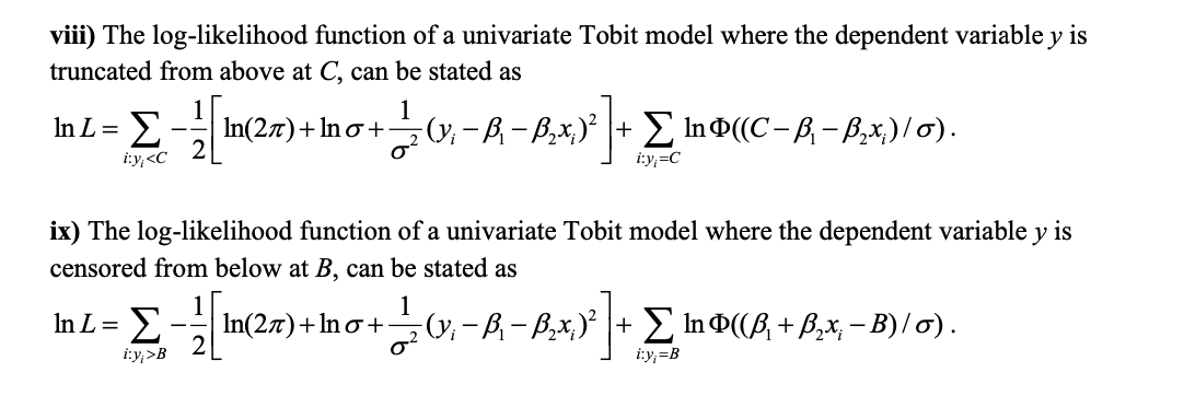 i) In the single regression model, the OLS estimator | Chegg.com