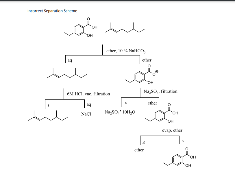 Solved Assignment 5: Separation Scheme Correction On a page | Chegg.com