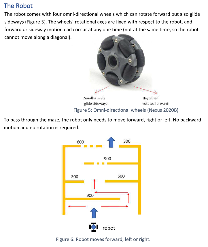 Solved Question 10 Write a pseudo-code for the robot to | Chegg.com