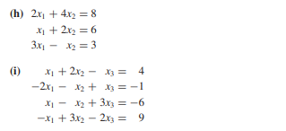 Solved For each of the systems of equations that follow, use | Chegg.com