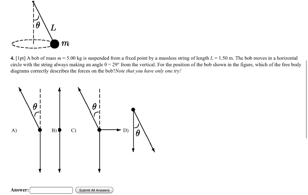 Solved To answer this question, draw a separate FBD for each | Chegg.com