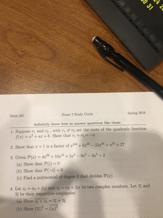 Solved Exam 2 Study Guide definitely know how to answer | Chegg.com