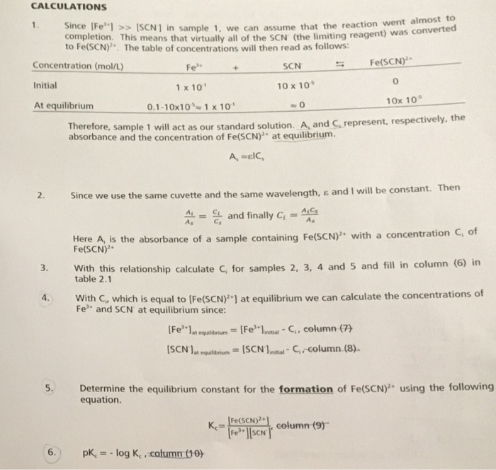 Solved Initial Concentration Equilibrium Concentrations | Chegg.com