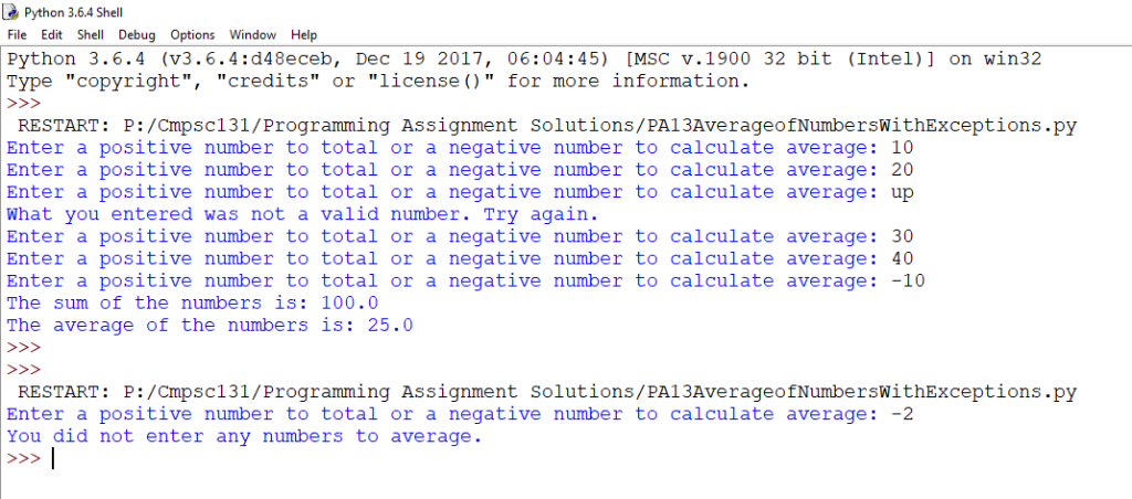 Solved CODE IN PYTHON This assignment is to modify | Chegg.com