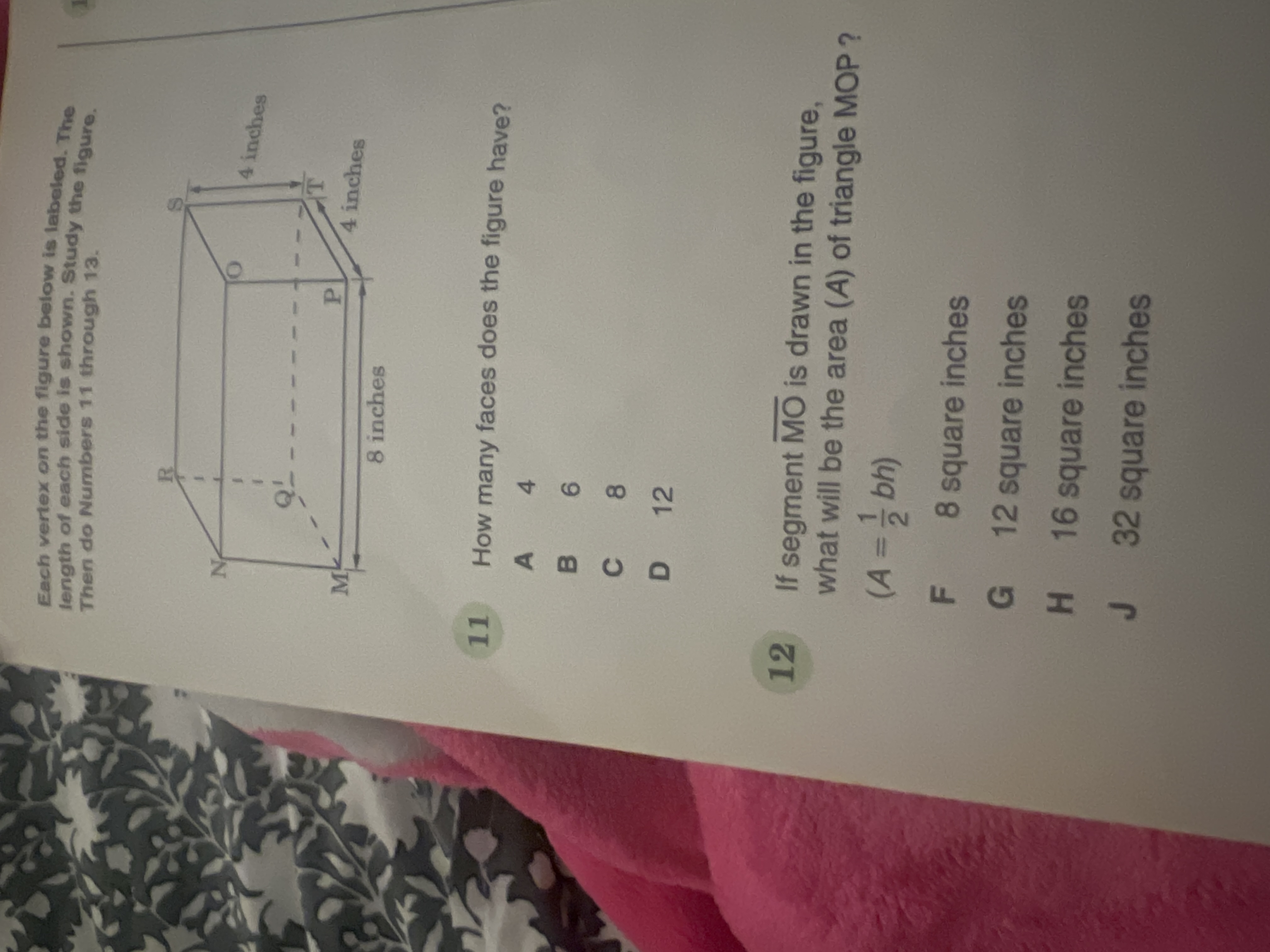 Solved 1. ﻿how many faces does this figure have.2. ﻿if | Chegg.com