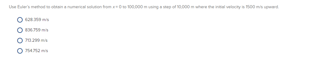 Solved Use Euler's method to obtain a numerical solution | Chegg.com