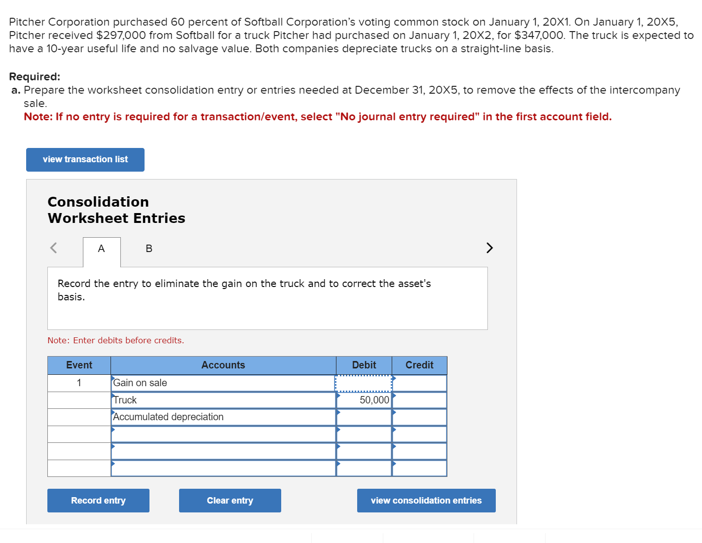 Solved Pitcher Corporation purchased 60 percent of Softball | Chegg.com