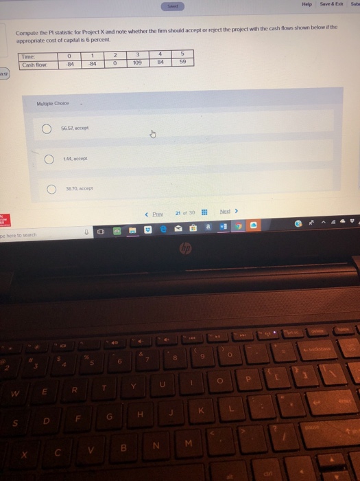 Solved compute the pi statistic for project x | Chegg.com
