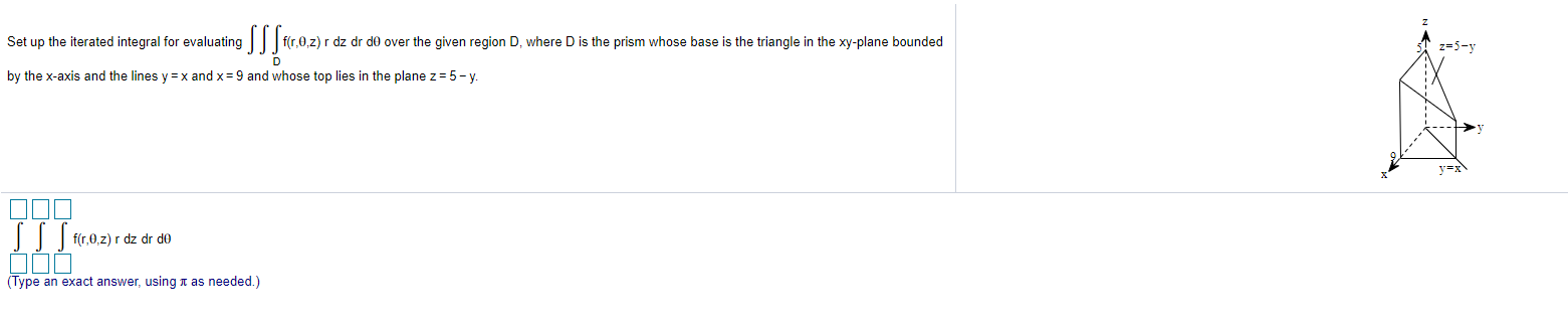 Solved Set up the iterated integral for evaluating SS | Chegg.com