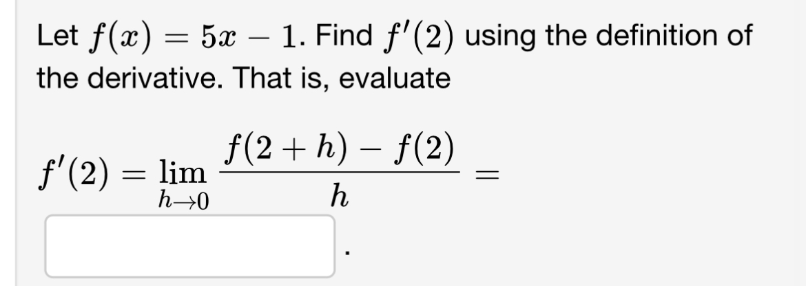 Solved Let f(x)=4x3+3x. Find f′(x) using the definition the | Chegg.com