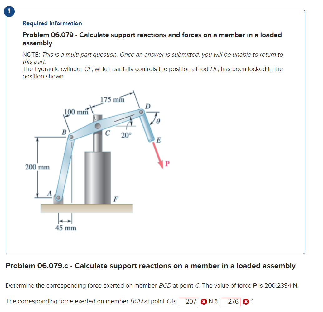 Solved Required information Problem 06.079 - Calculate | Chegg.com