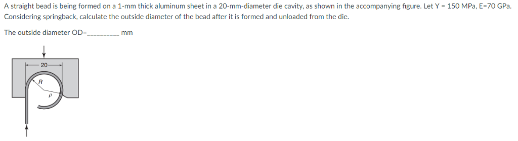 Solved A straight bead is being formed on a 1-mm thick | Chegg.com