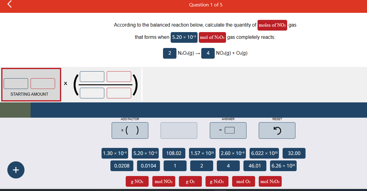 Solved According to the balanced reaction below, calculate | Chegg.com