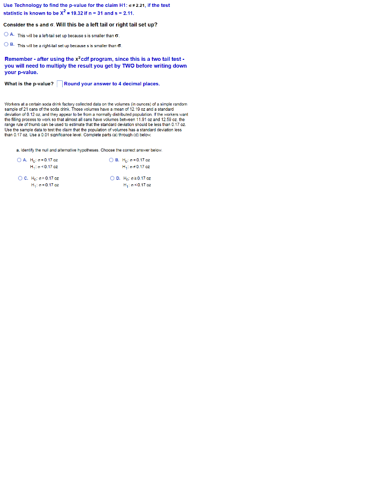 Solved Remember - after using the x2 cdf program, since this | Chegg.com