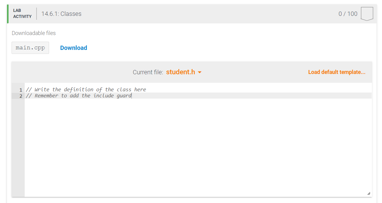 Solved Classes \& Objects Add a print method/function in the | Chegg.com