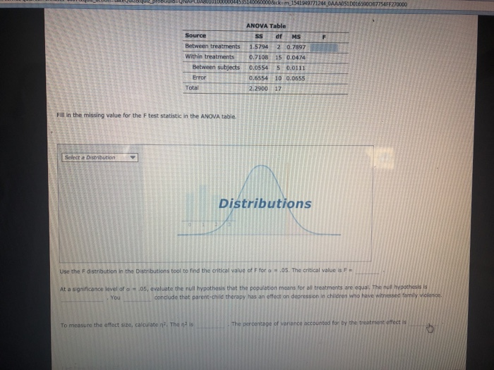 Solved 3. Measuring effect size for the repeated-measures | Chegg.com