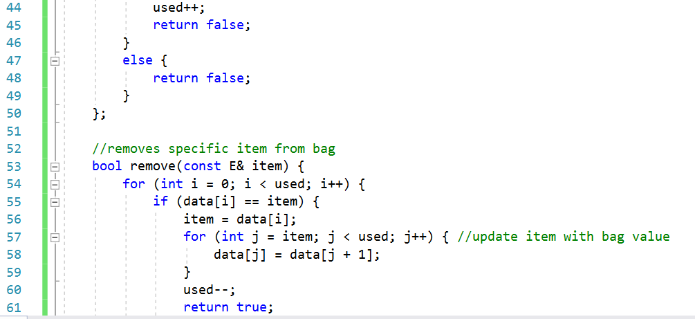 Solved Programming Assignment 1 - Bag-based Dictionary | Chegg.com