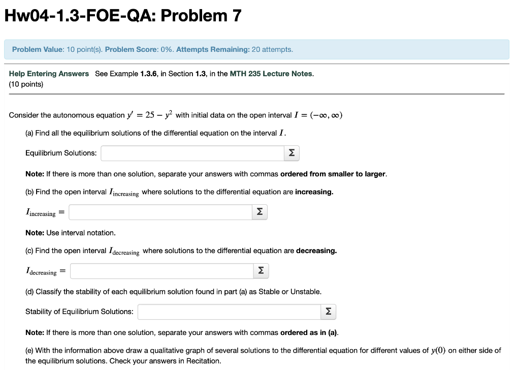 Solved Hw04-1.3-FOE-QA: Problem 7 Problem Value: 10 | Chegg.com